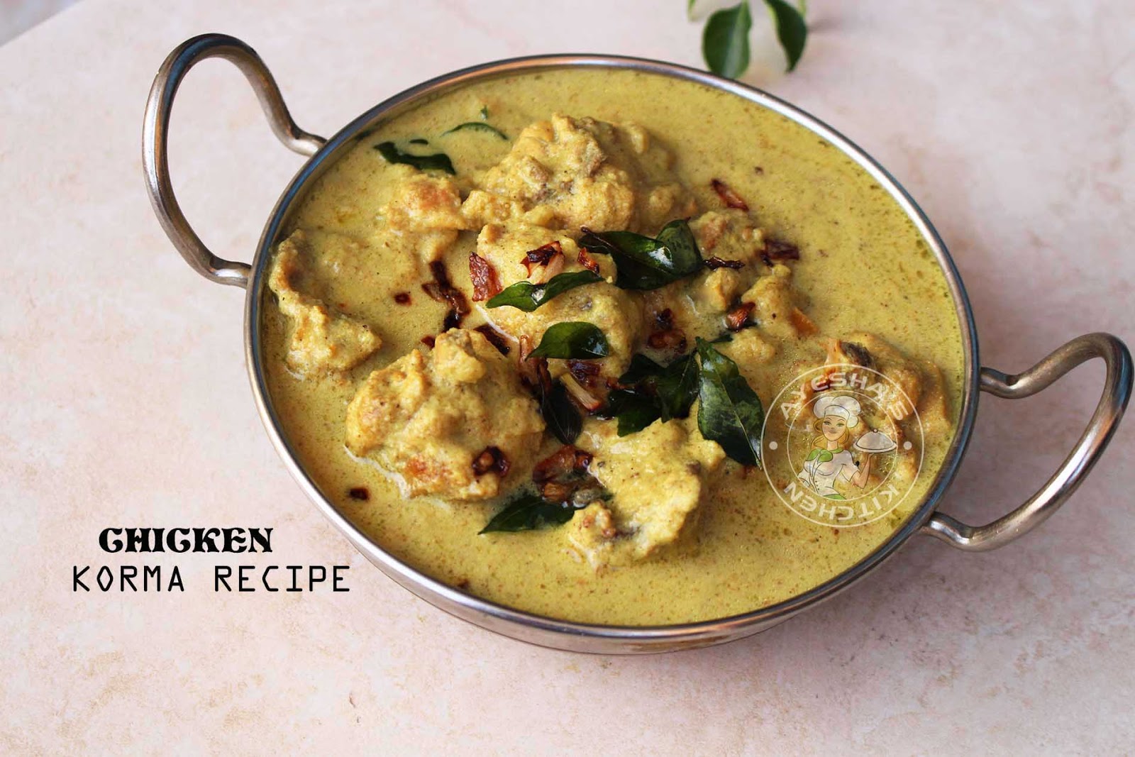 CHICKEN RECIPES - CHICKEN KORMA