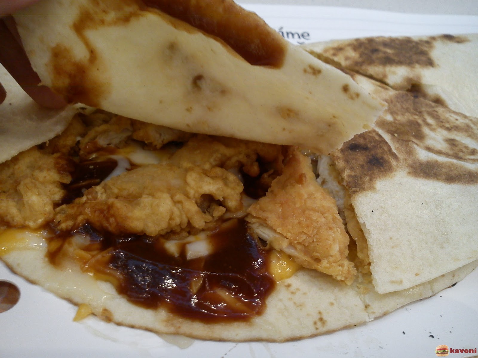 kavoniho žrádlo: Qurrito, KFC