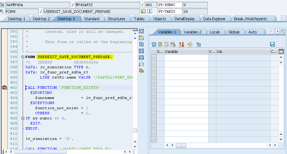 Amarmn.com - SAP ABAP, SAP UI5, SAP Fiori: ENHANCEMENT - USER EXITS