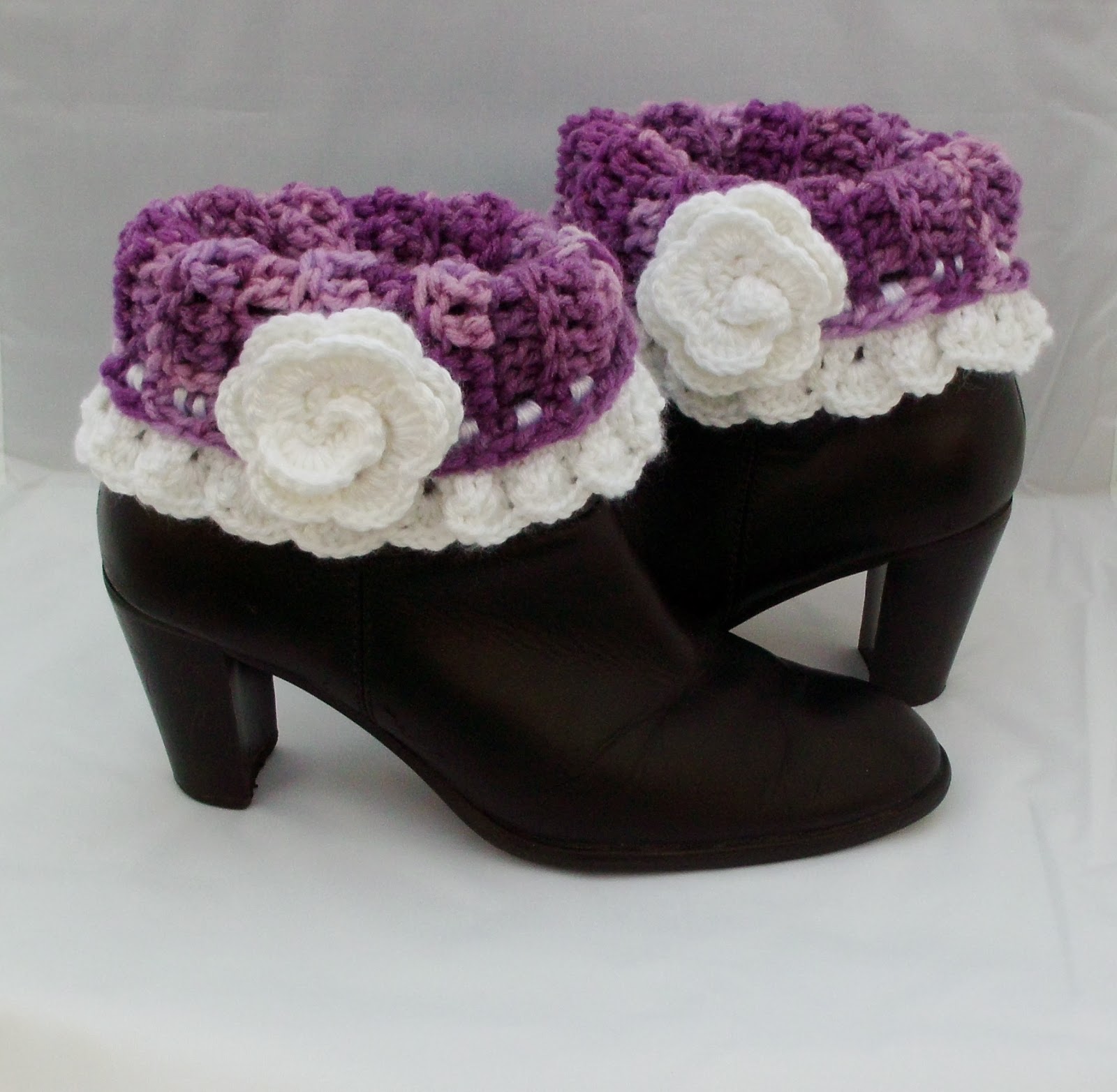 Rose Cottage Crochet: Crochet Boot Cuff Pattern Tutorial