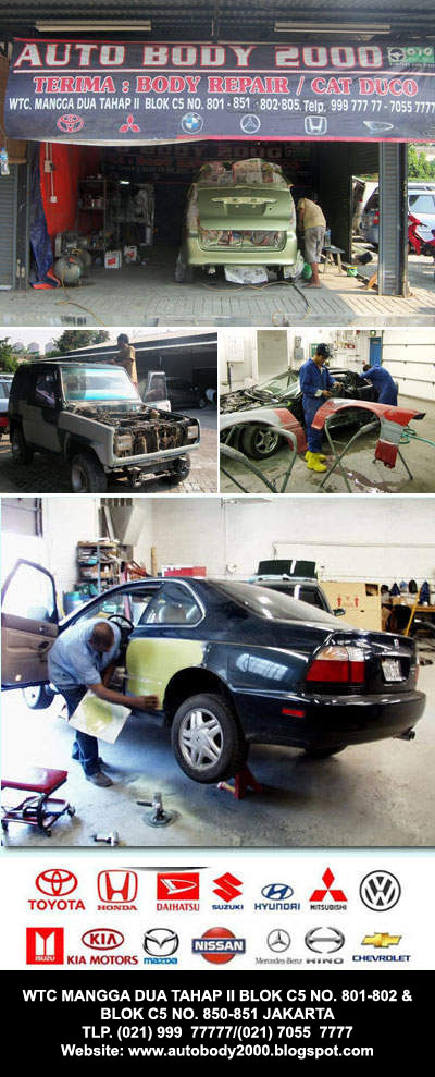 Bengkel Body Repair dan Cat Duco Jakarta