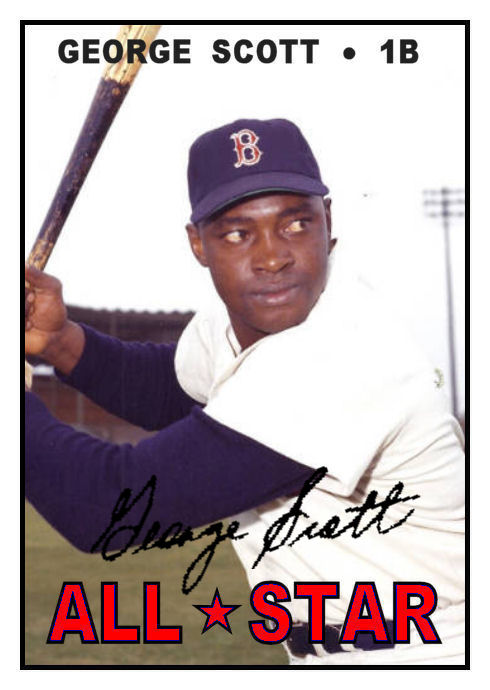 Cards That Never Were: 1967 Topps George Scott All Star