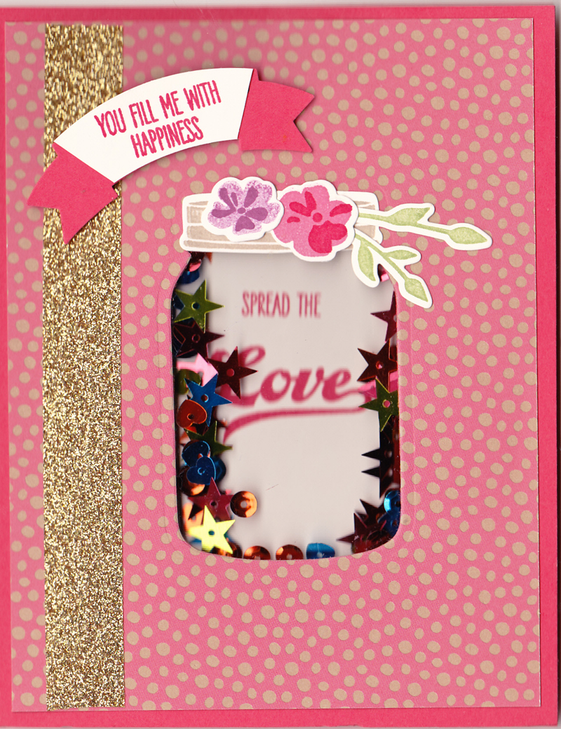 Magnolia's Place: My First Shaker Card