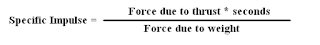 Orbital Aspirations: Specific Impulse