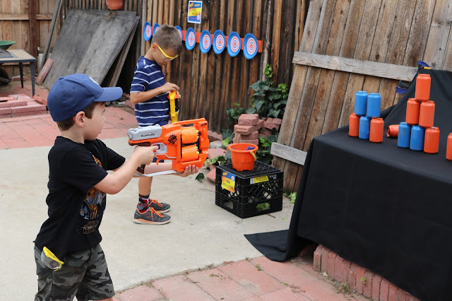 Invite and Delight: Nerf Gun Party