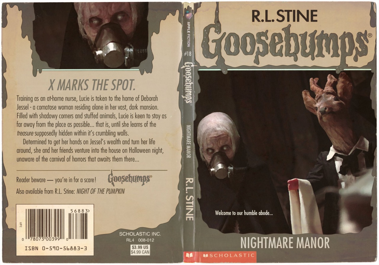 The Horrors of Halloween: Goosebumps Halloween Horror Book Covers