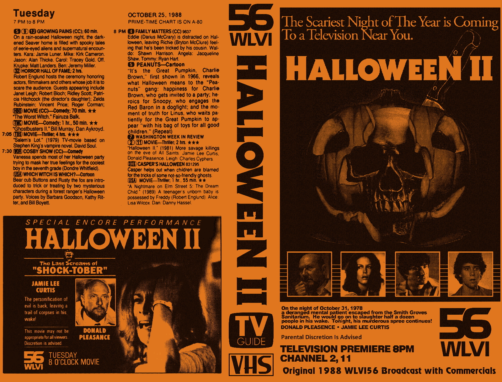 The Horrors of Halloween: HALLOWEEN (1978) & HALLOWEEN II (1981) TV ...