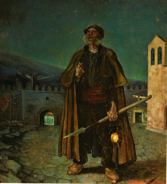 Ynés de Trujillo: Caprotti en Ávila: el pintor atrapado por la nieve ...