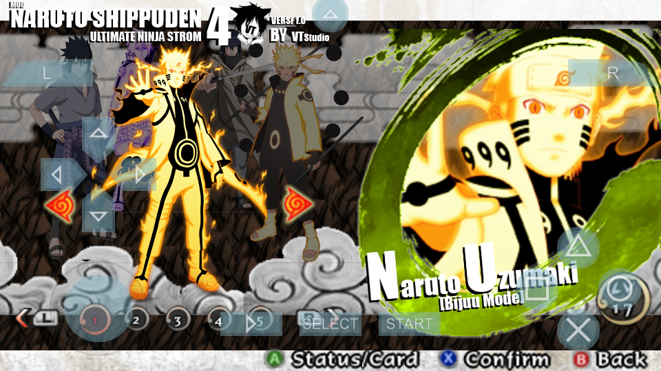 Texture Naruto Shippudent Ultimate Ninja Impact MOD Naruto Ninja Storm ...
