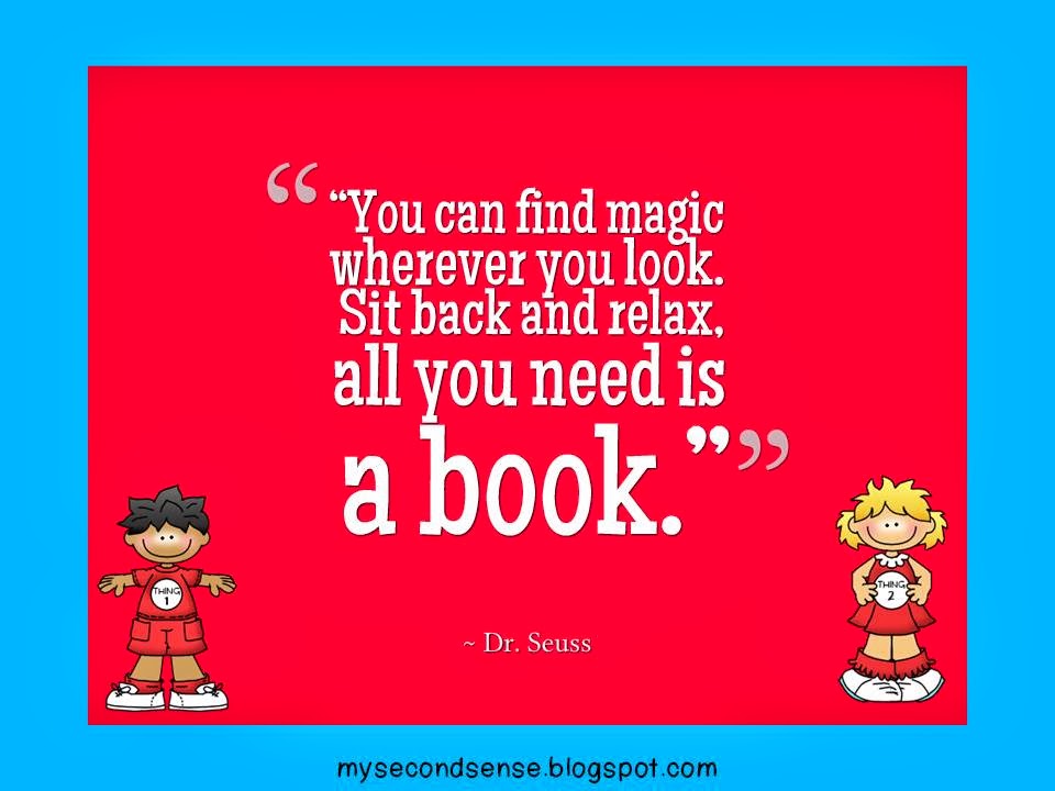 My Second Sense: Read Across America - Favorite Books and Authors