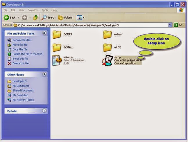 Installing Oracle forms6i d2k | Hina Softwares, Senthilkumaran