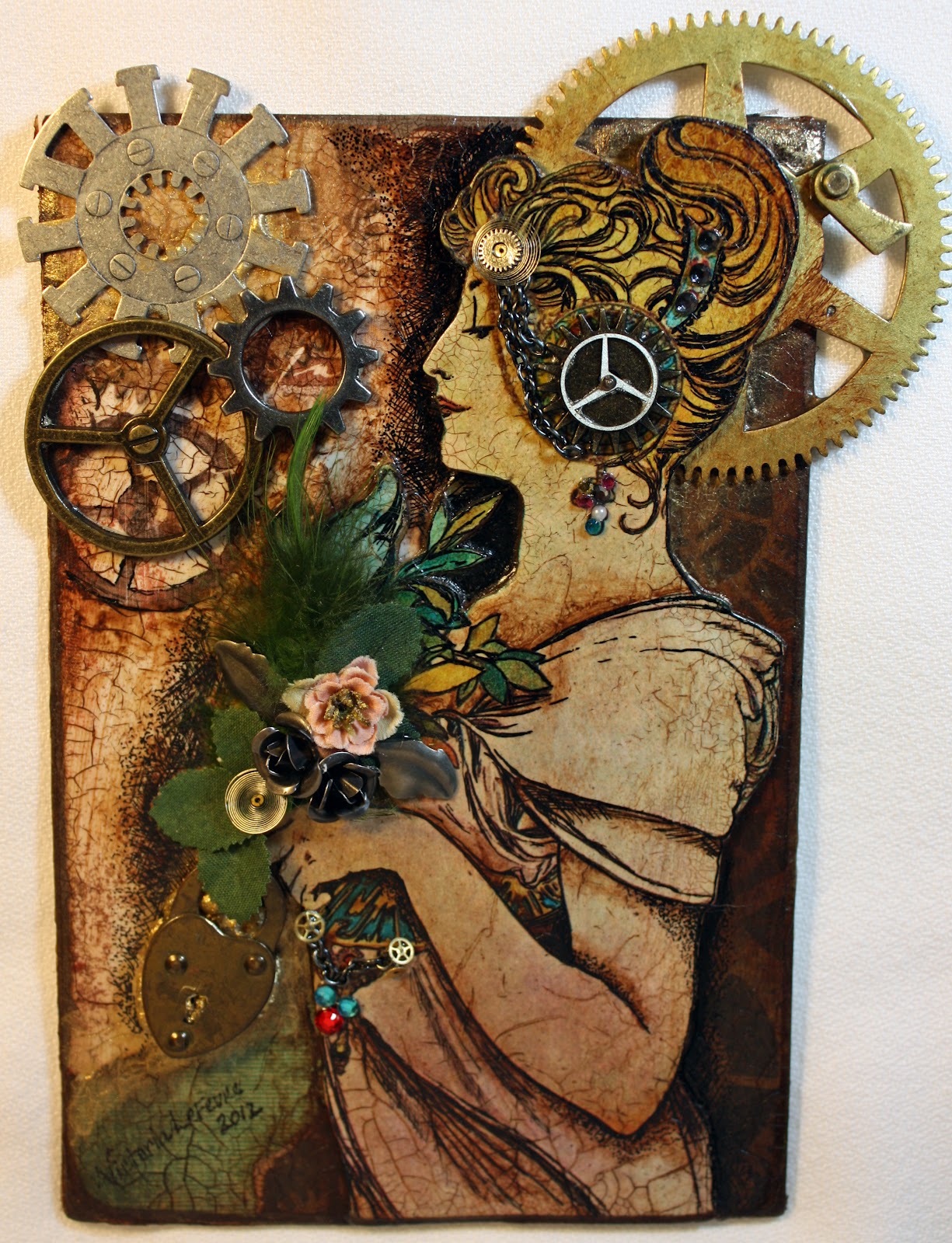 Victoria's Art Visions: Steampunk Challenge