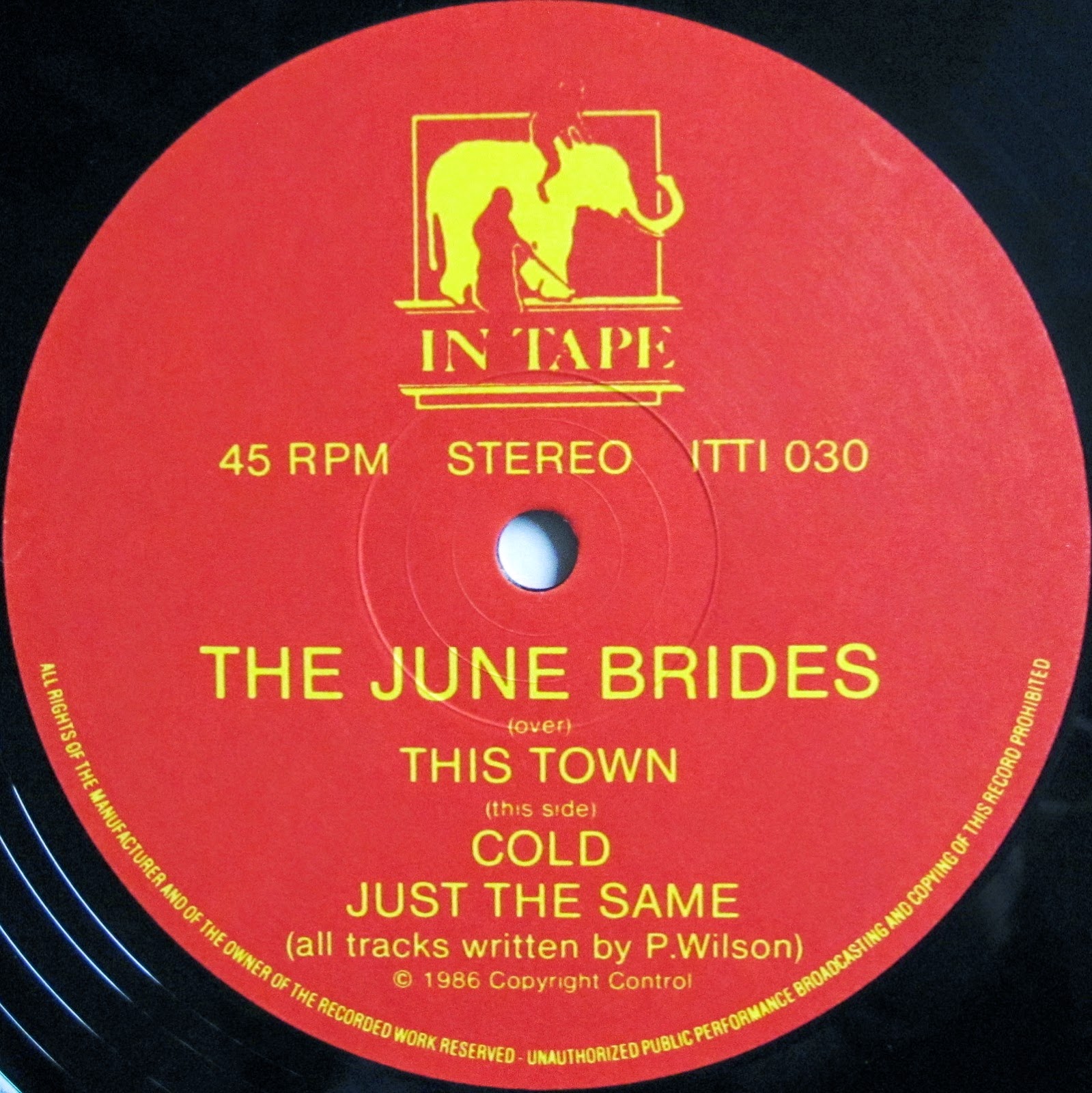 From A Northern Place: The June Brides - This Town E.P. (12")