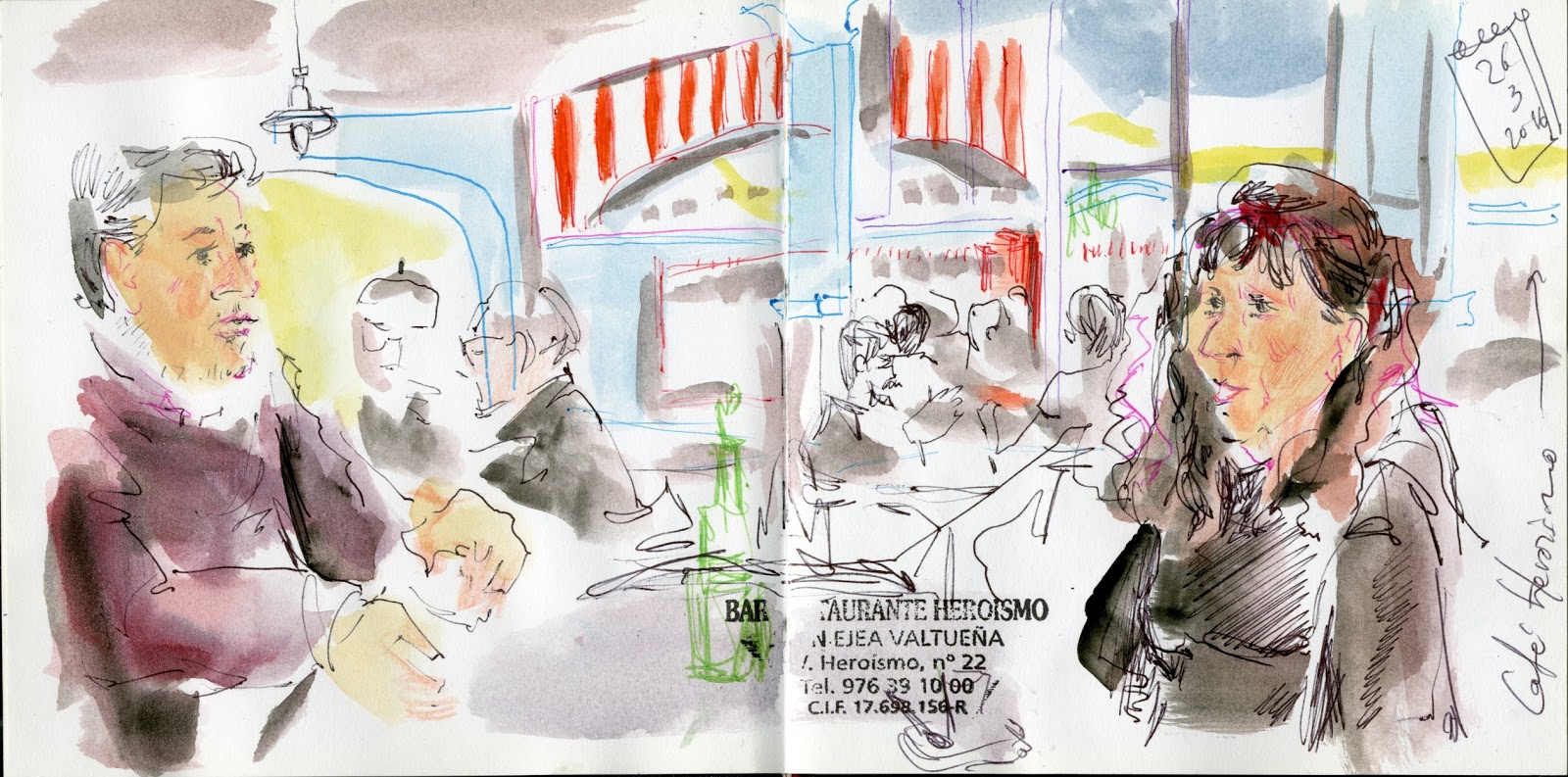 de vuelta con el cuaderno: EN EL GARITO DE GARETA