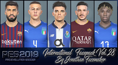 PES 2019 Facepack International Vol 28 by Jonathan Facemaker ~ PES-ID | Download Gratis Patch ...