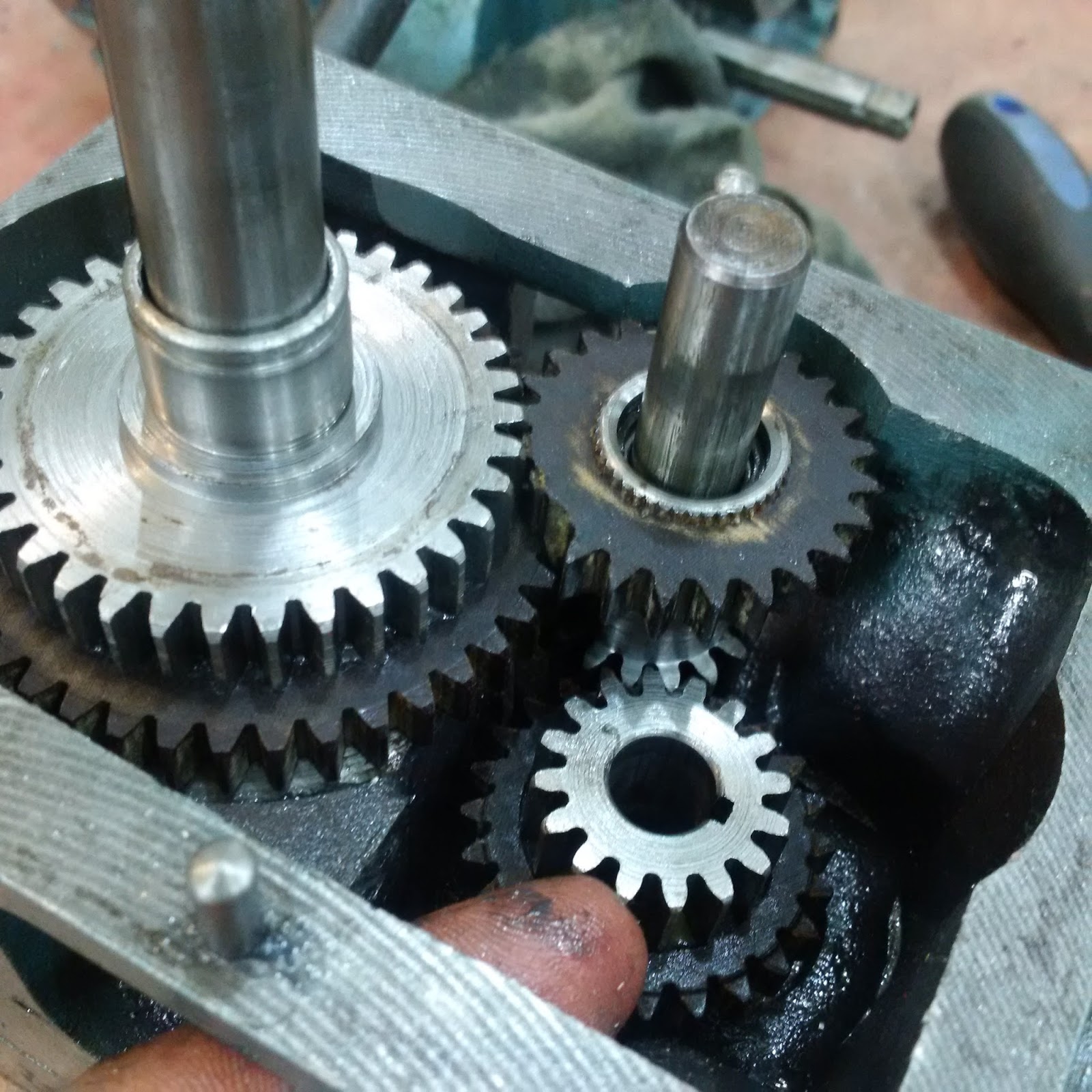 Another Day Another Project: Fixing a 24-tooth Module 1.5 Mill Head ...