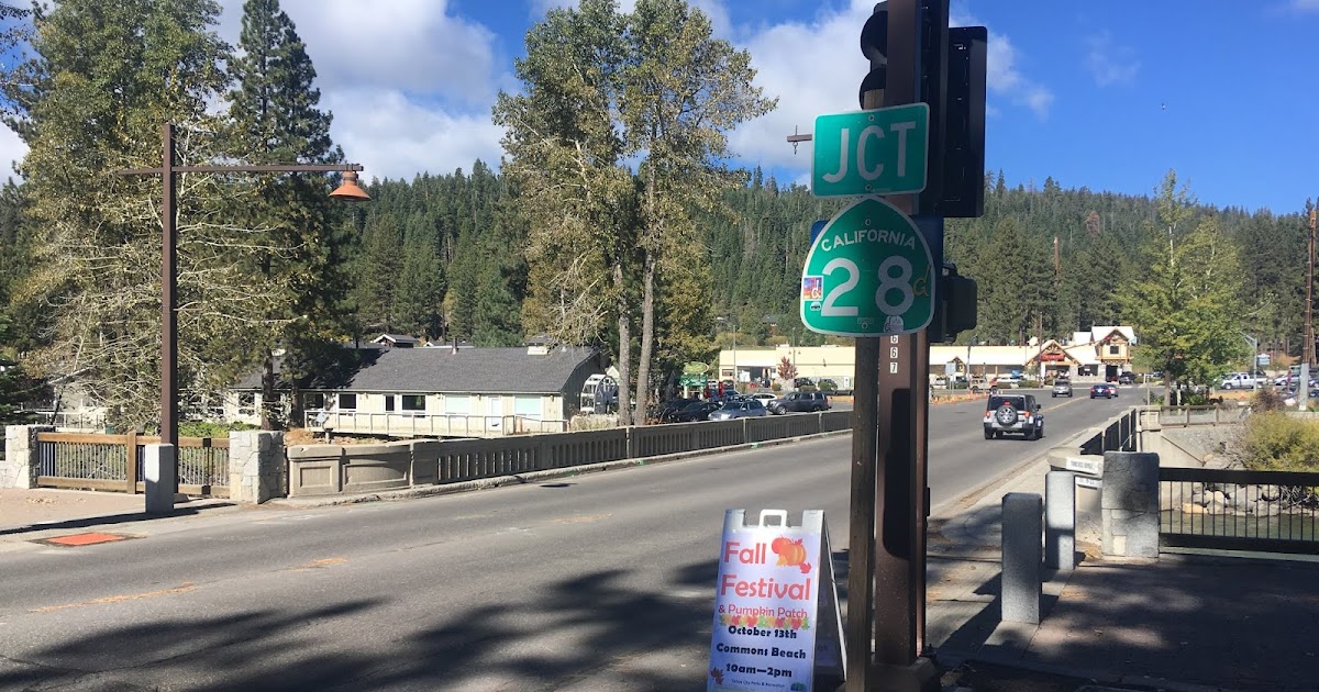 Lake Tahoe Circle Tour Part 2; California State Route 28 and Nevada ...