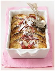 In en om die huis: Rabarber-broodpoeding