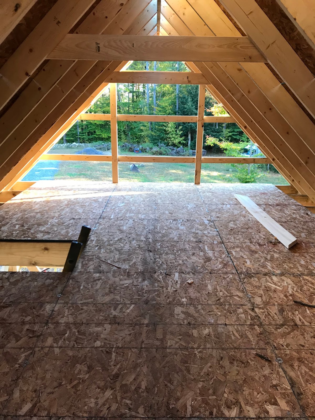 The journey of building our new home!: 10.19.2018 - Roof sheathing is ...