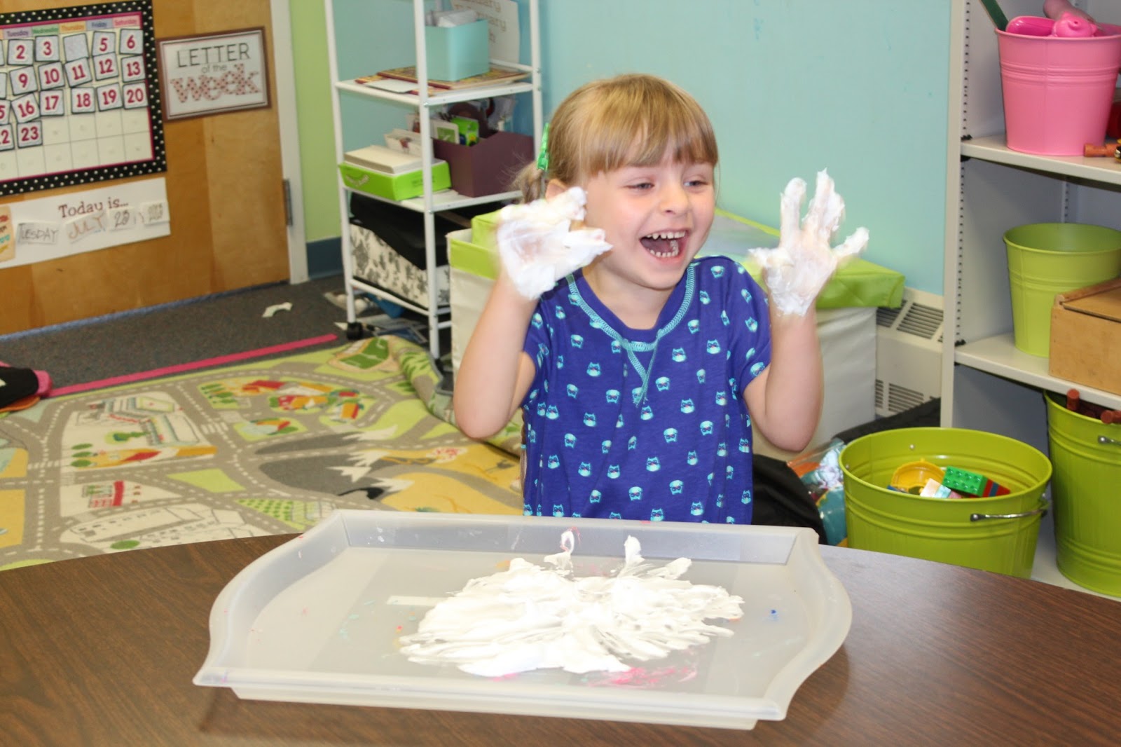 Teach Them To Fly: Shaving Cream Fun