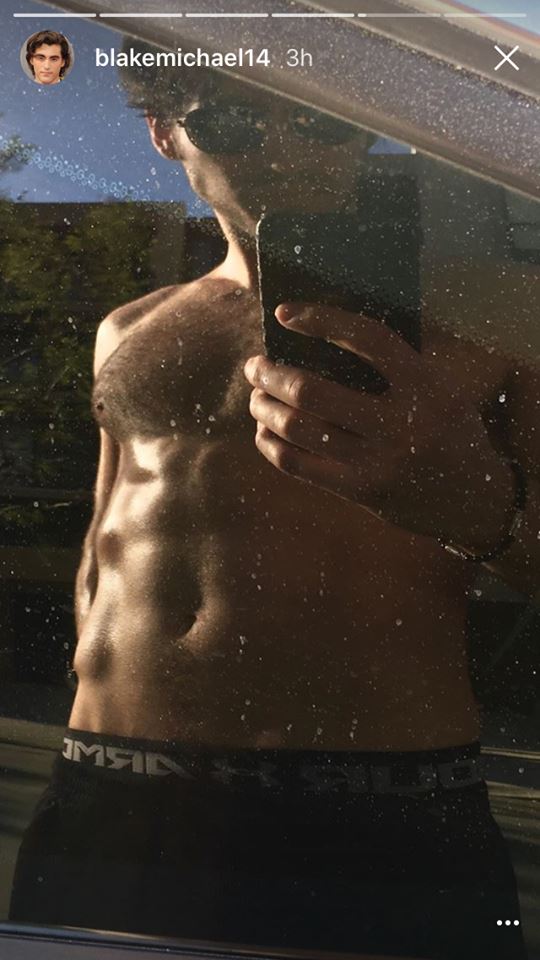 Alexis_Superfan's Shirtless Male Celebs: Blake Michael shirtless from his SC