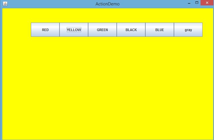 Java Basic: How to write Action Listener for a JButton(Swing JButton Event)
