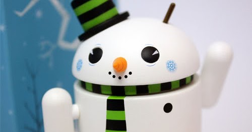 Christmas Android Snowman