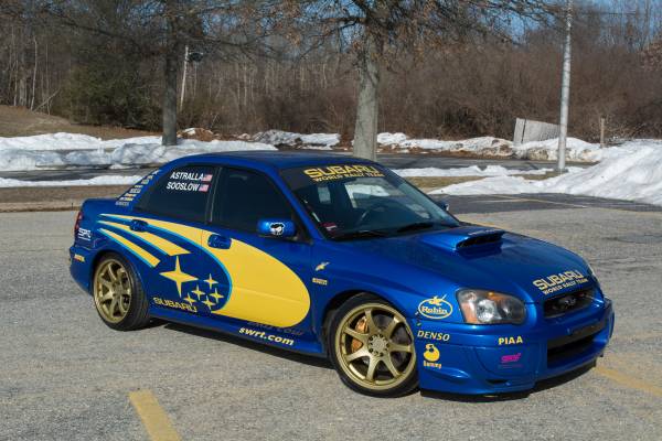 2005 Subaru WRX Sti in World Rally Blue | Auto Restorationice