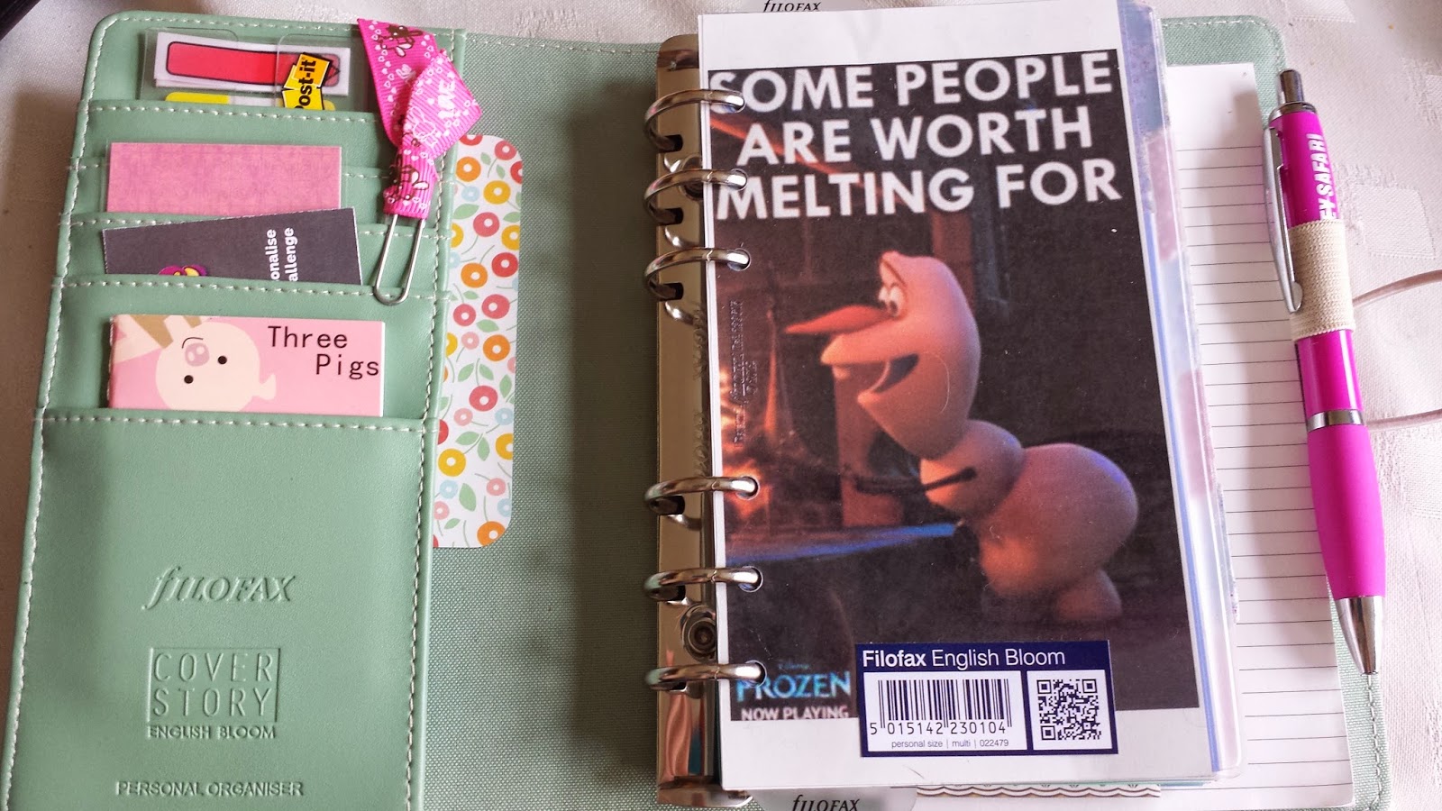 The University Project: My Week #31 PLUS Pimp My Filofax Competition