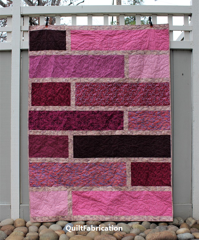 Quarter Cut Quilt Tutorial