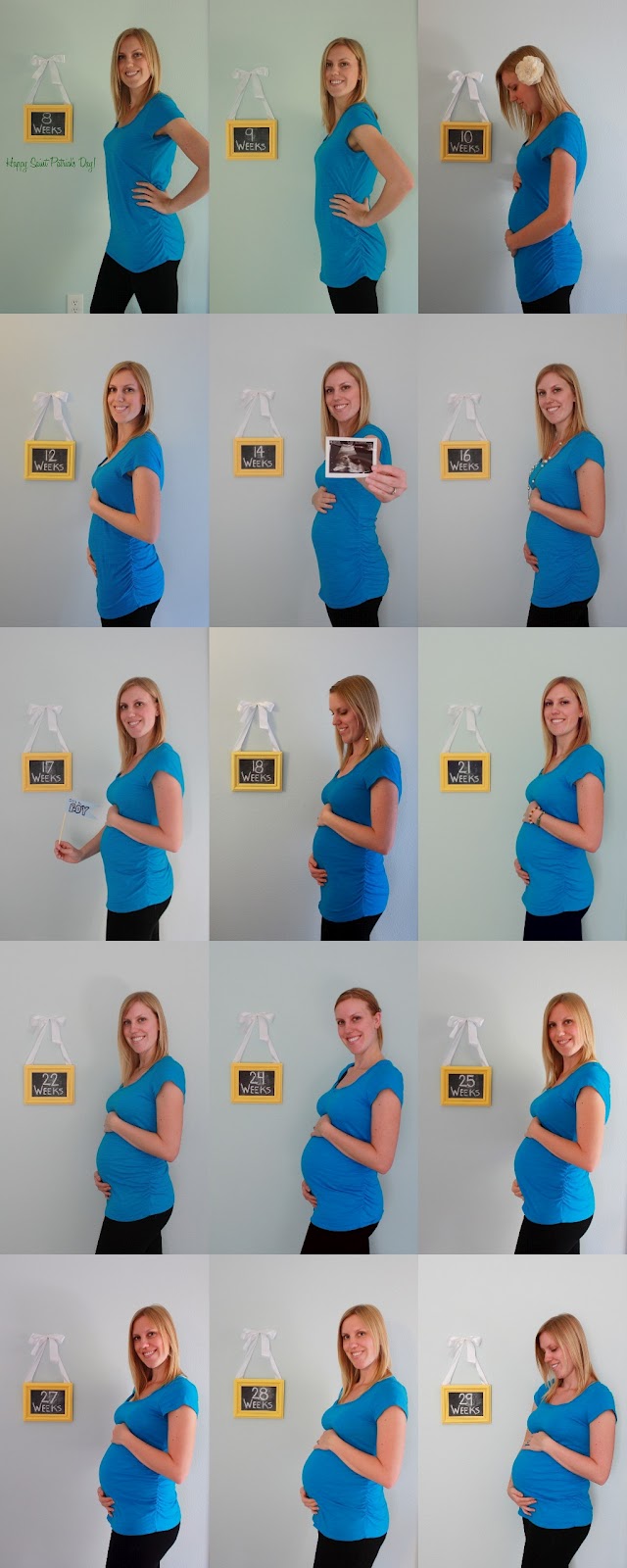 Love Life and My Journey: Bump Progression