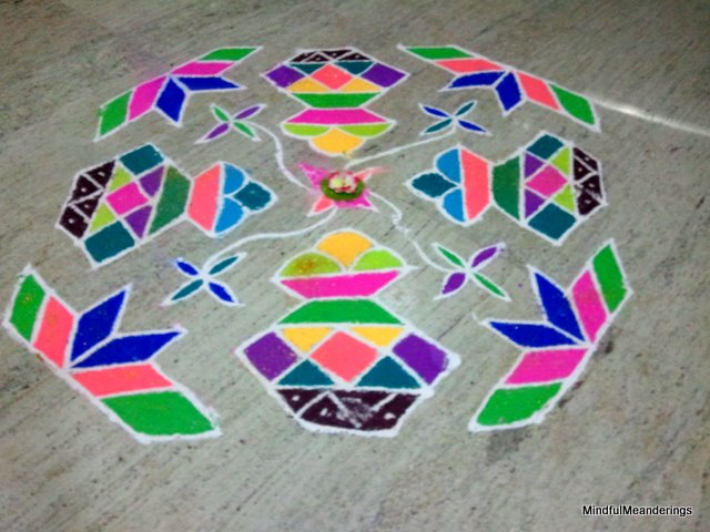 Sankranti Rangoli Designs - Easy and Simple - Artsy Craftsy Mom