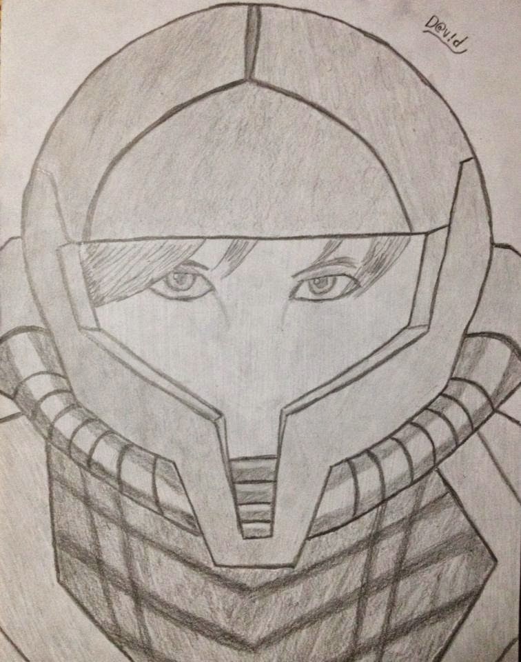 El Diario De Un Dibujante Aficionado: No es Metroid es Samus: Dibujando ...