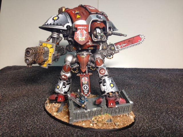 Anything But Ones: Completed House Taranis Imperial Knight.