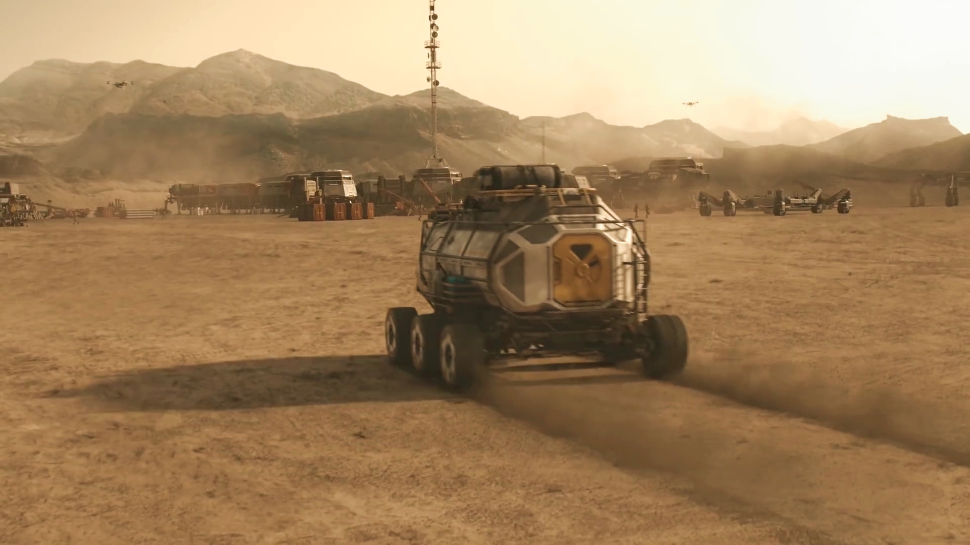 HD images from the season 2 trailer of NatGeo's "Mars" TV series ...