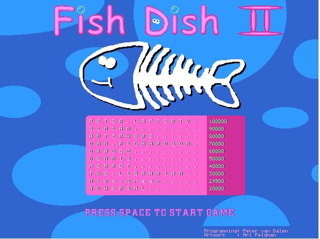 Div games: Fish Dish 2