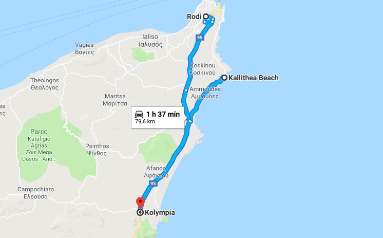 Visitare Rodi in una settimana: cosa vedere e fare con mappa - ViaggiamoHG