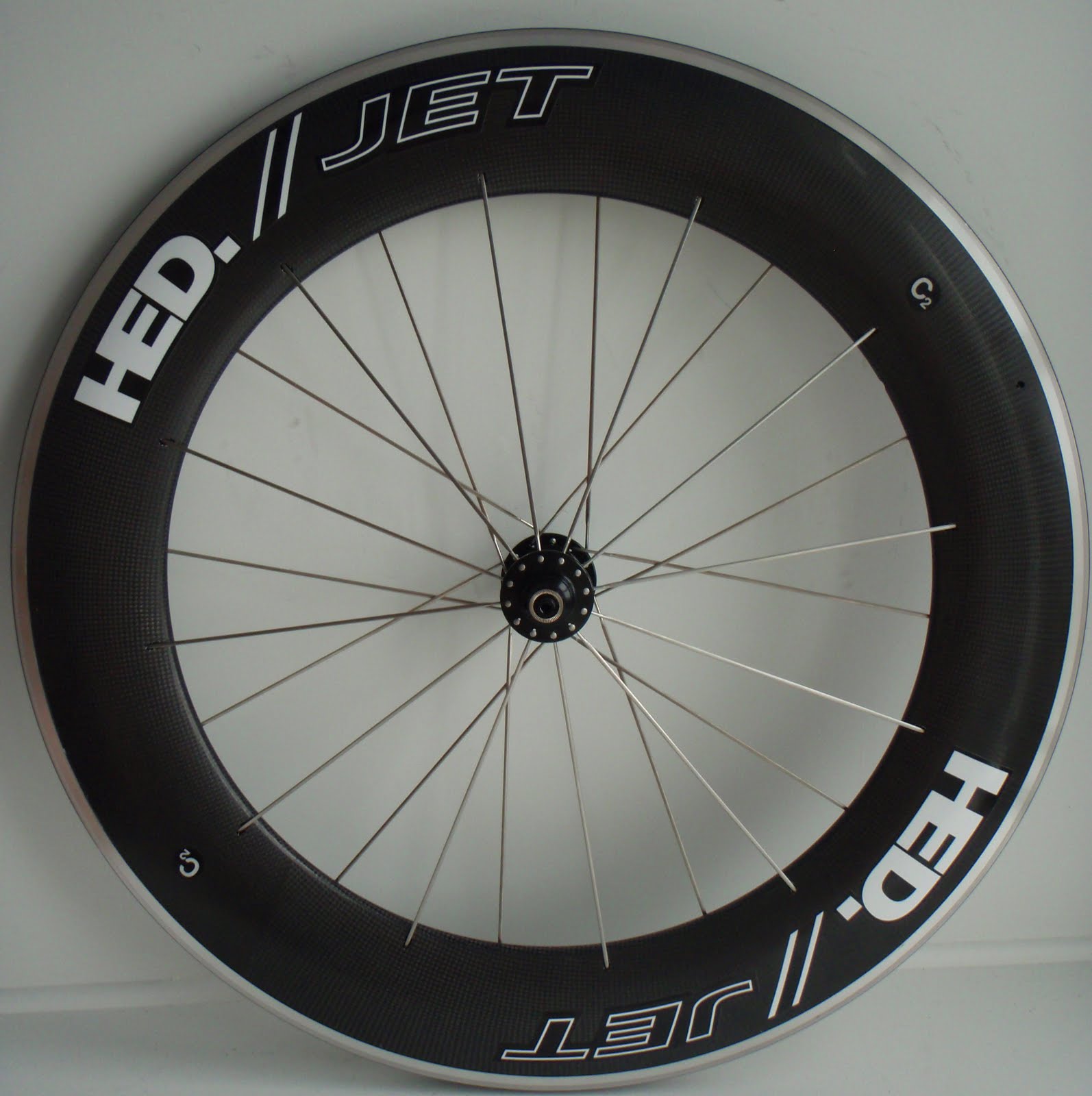 Frame and Wheel Selling Services: 2008 HED Jet 9 C2 clincher rear 24 ...
