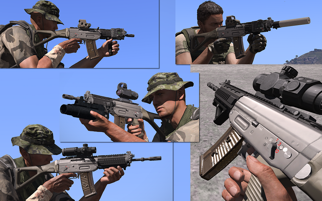 SIG 55x シリーズを Arma 3 へ追加するアドオンがバージョン 1.6 に更新 | 弱者の日記^^ - Arma 3 MODとアドオン紹介