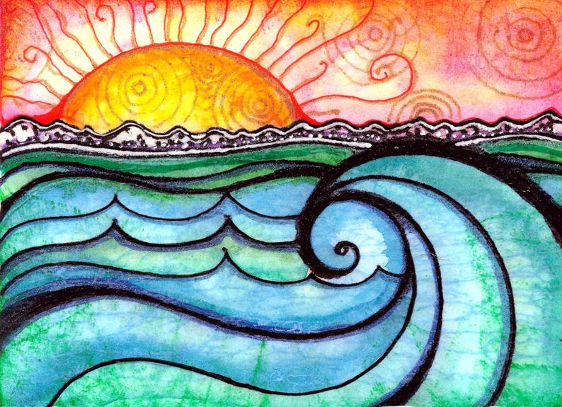 Elements of the Art Room: 4th grade Robin Mead Landscapes