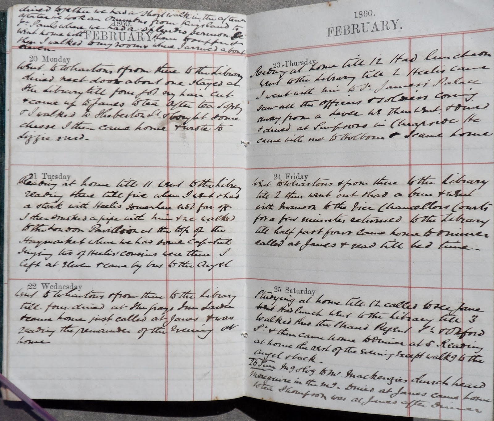 North Yorkshire History: John Richard Stubbs' diary for 1860