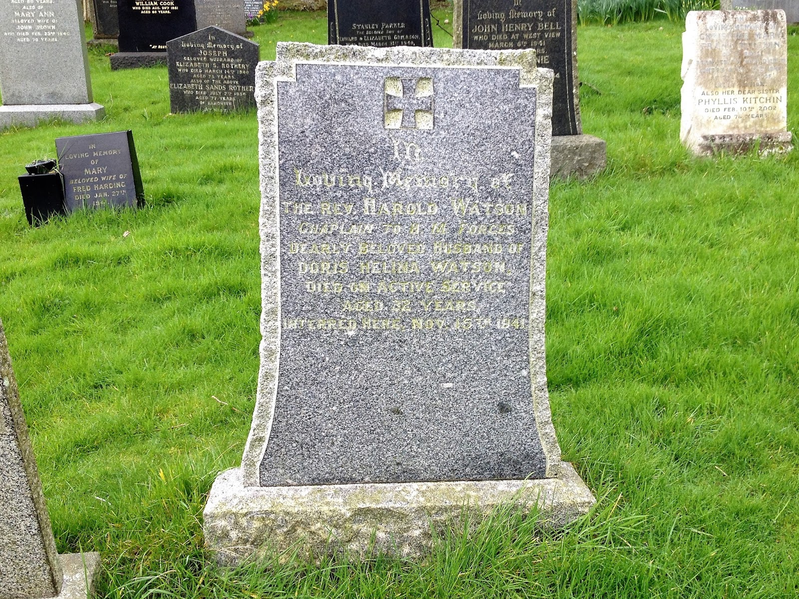 WW2 - The Second World War: Captain Harold Watson, an Army Padre of WW2