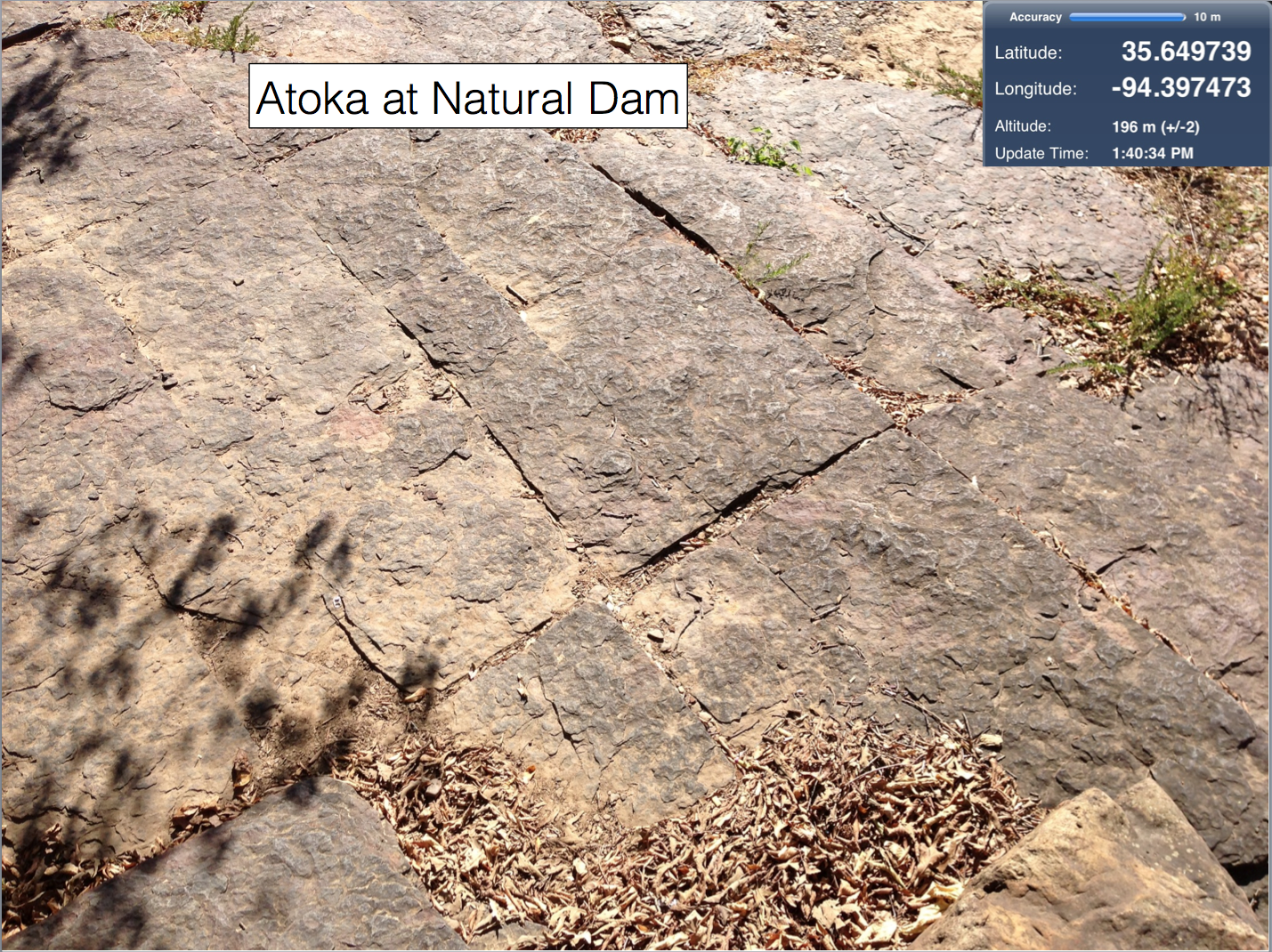 Seismos: Fractured Atoka at Natural Dam Arkansas