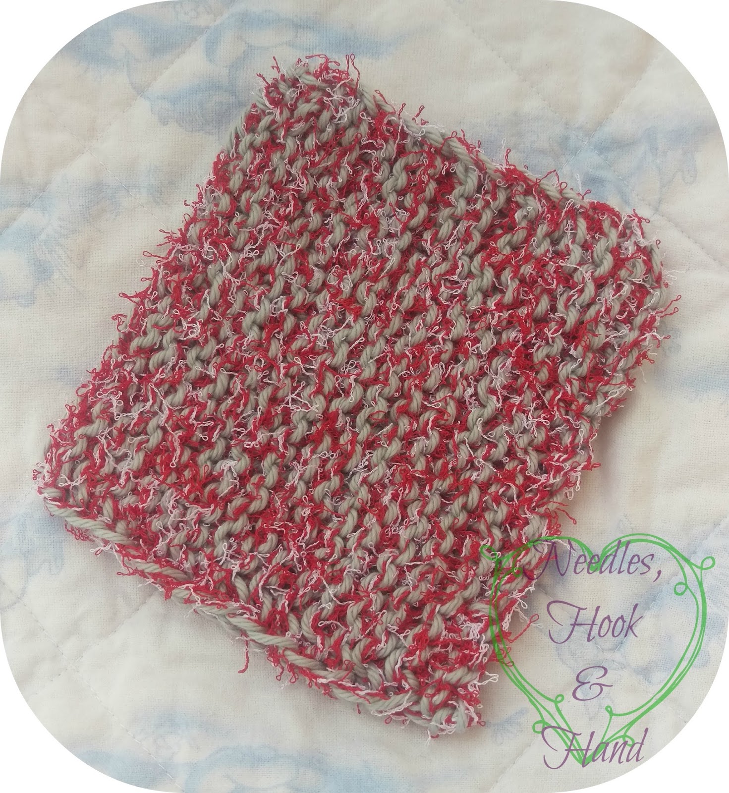 Needles, Hook & Hand: Easy Peasy Kitchen Scrubby