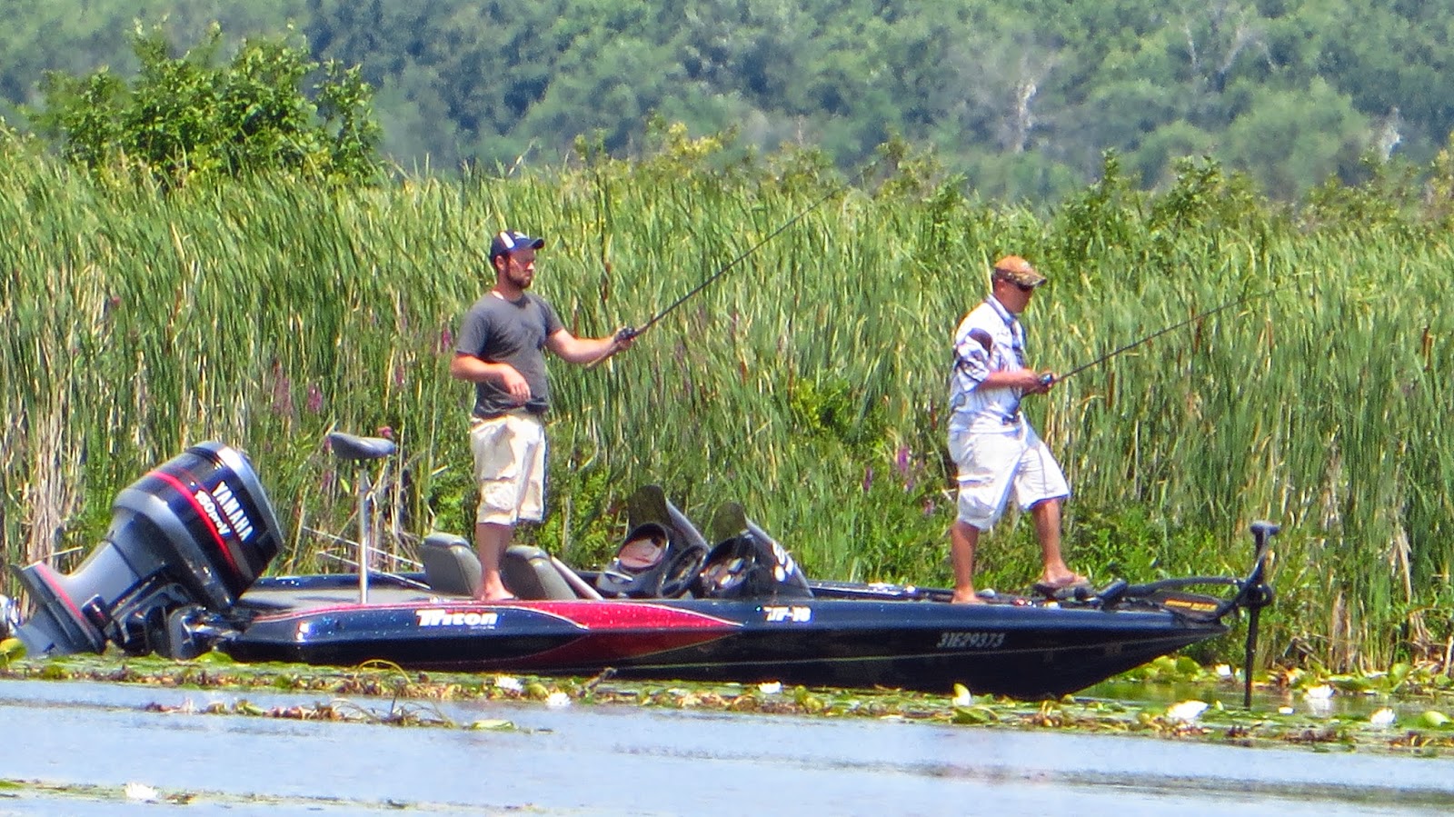 IBASSIN: Bob Adler and Joey Crumpton win 2014 Top Bass Rice Lake #1 ...