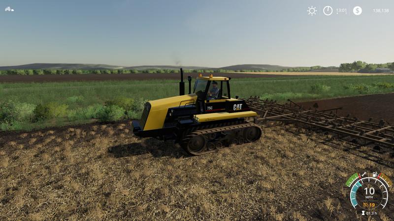 FS19 Cat Challenger 75C v2.0 - FS 19 & 22 USA Mods Collection