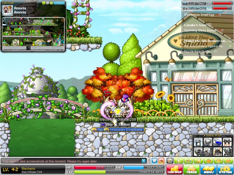 Ben's Blog: Maplestory Wedding