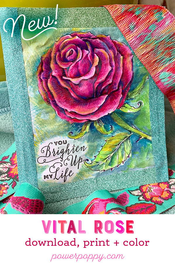 Power Poppy - The Blog: New Digital Download: Vital Rose