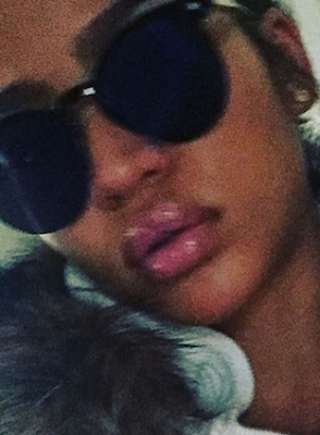 Cassie Might Have Enhanced Her Lips [Photos] - Information Nigeria