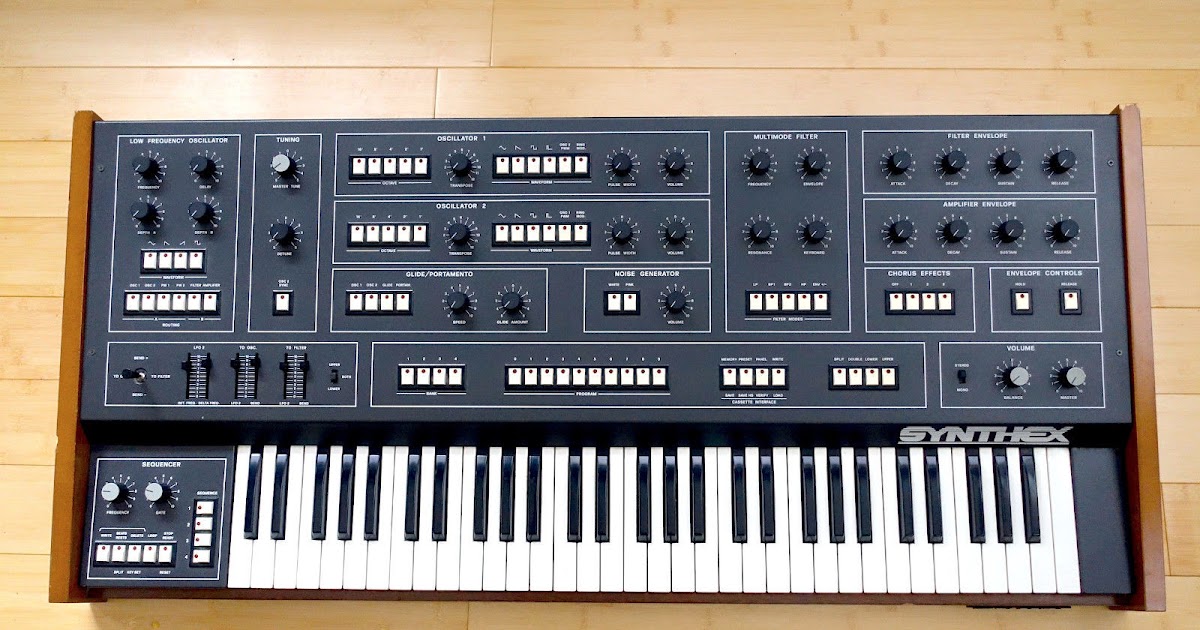 MATRIXSYNTH: Elka Synthex Rare Vintage Analog Polysynth Synthesizer ...